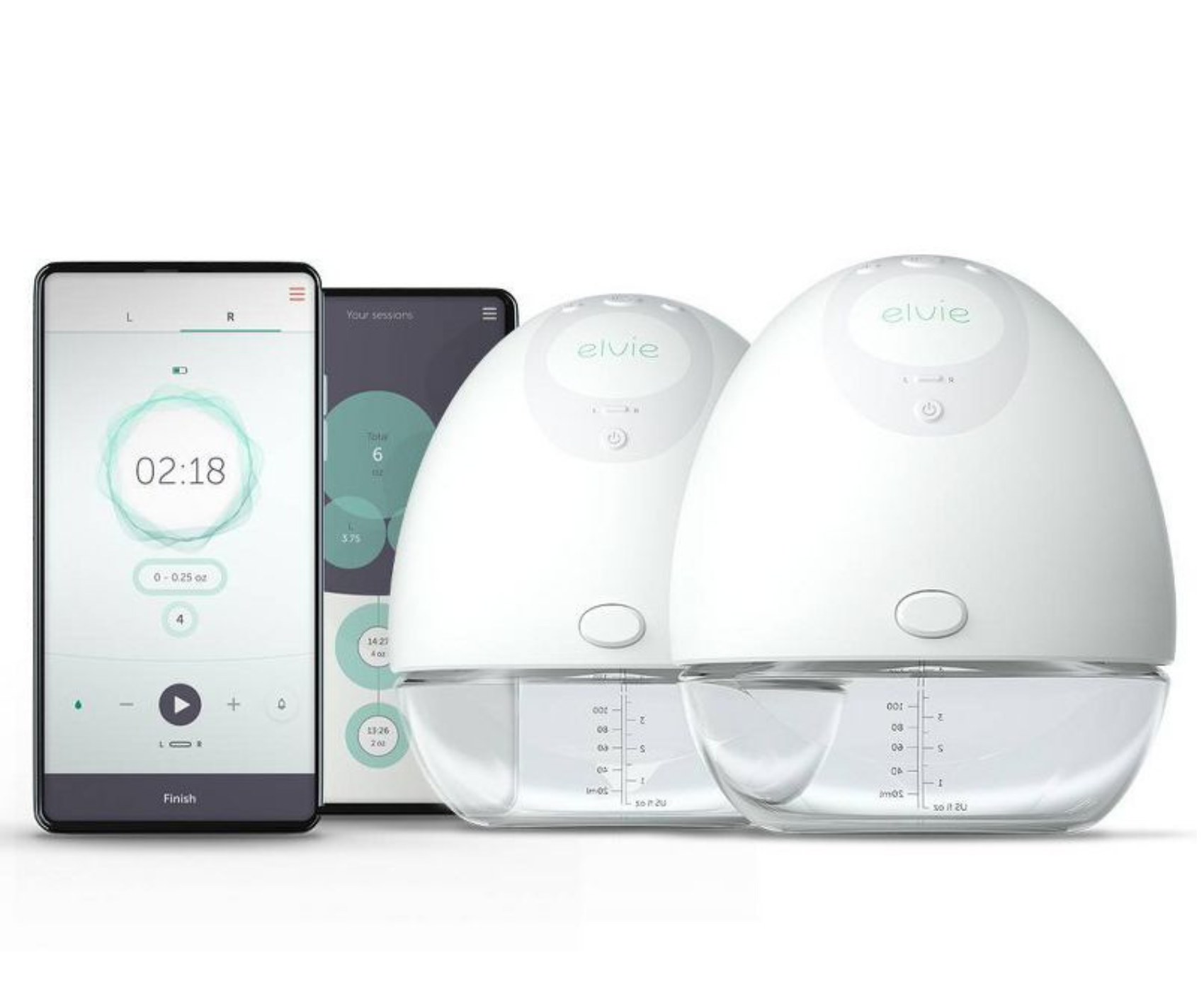 Elvie Double Electric Wearable Breast Pump - Acelleron Medical Products