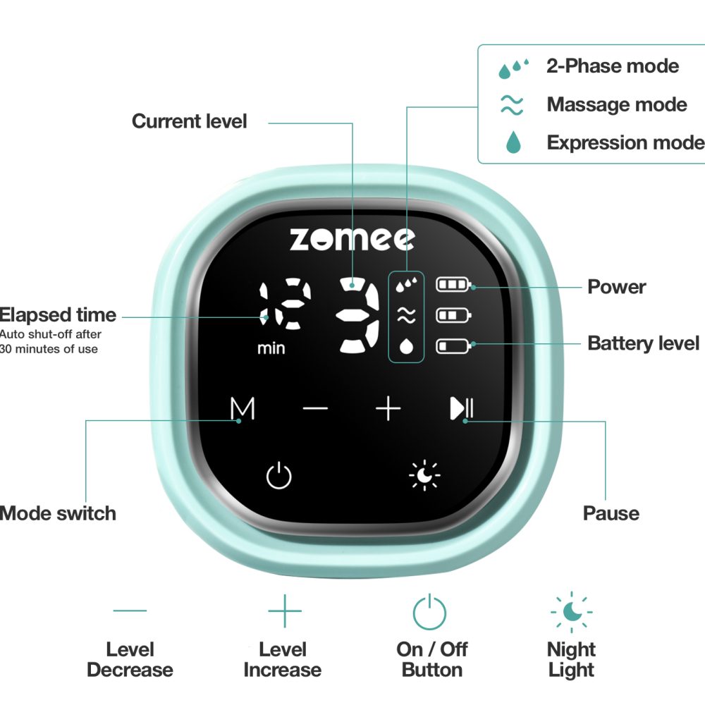 Zomee Z2 Breast Pump - Acelleron Medical Products