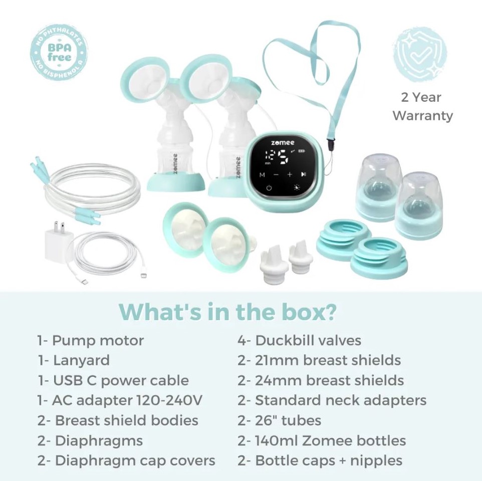 Zomee Z2 Breast Pump - Acelleron Medical Products