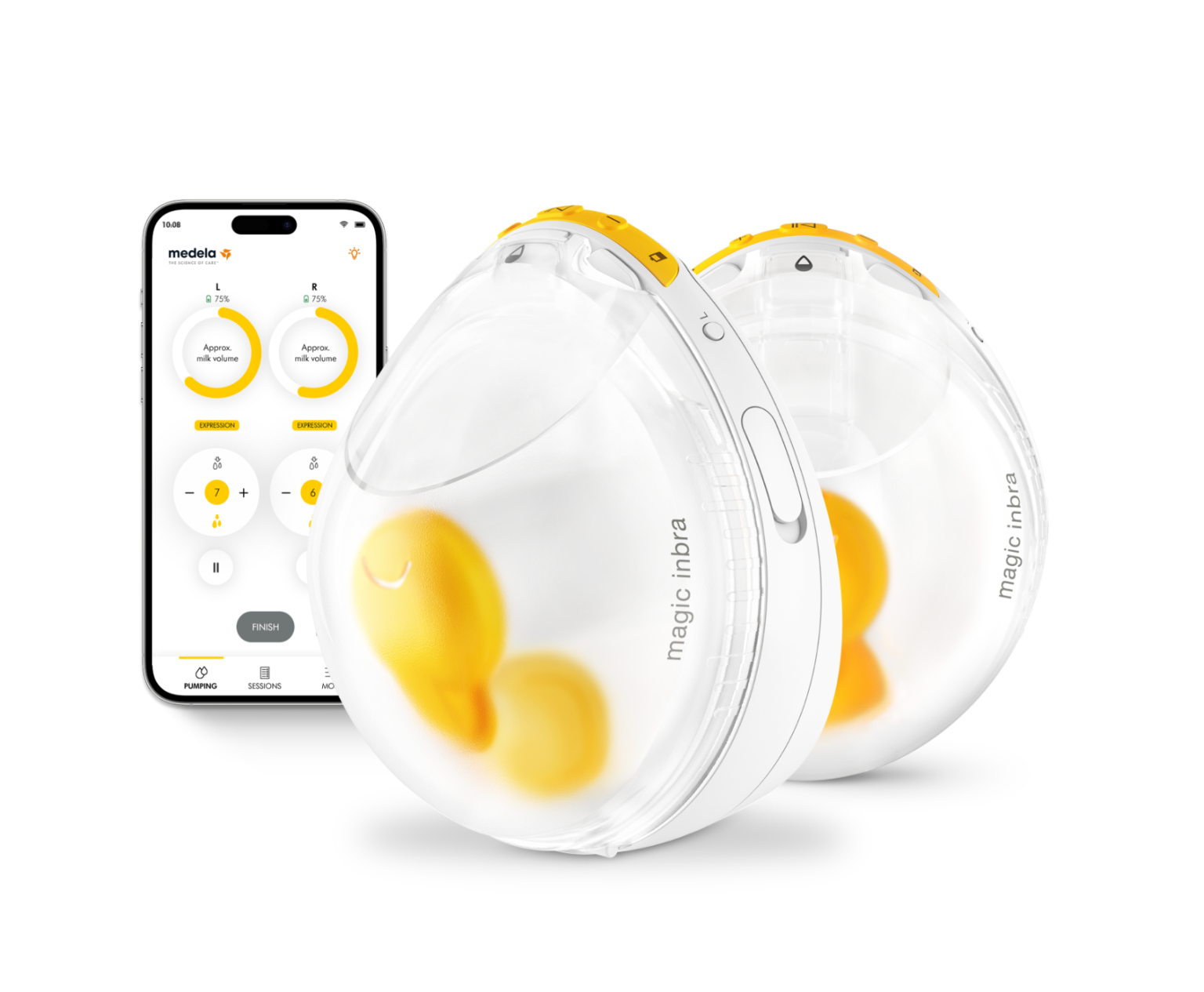 Medela Magic InBra Wearable Double Electric Breast Pump - Acelleron ...